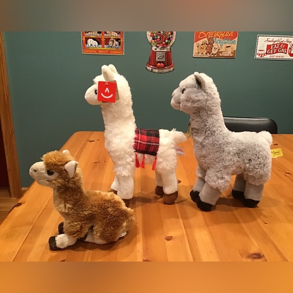 Toys | Alpaca Family Plush Lot Of 3 Aurora Miyoni Save Our Space | Poshmark
